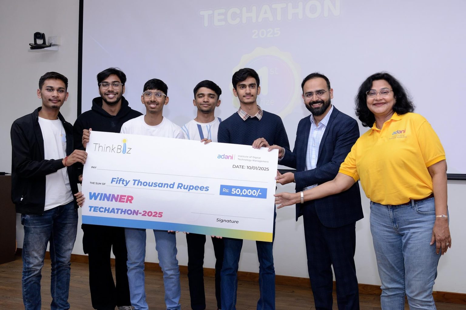 Techathon 2025 – Adani University